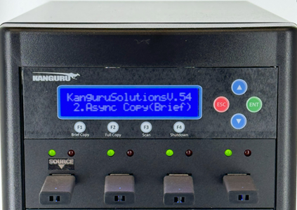 USB Duplicator - Operations - Asynchronous Copy – Kanguru Solutions ...